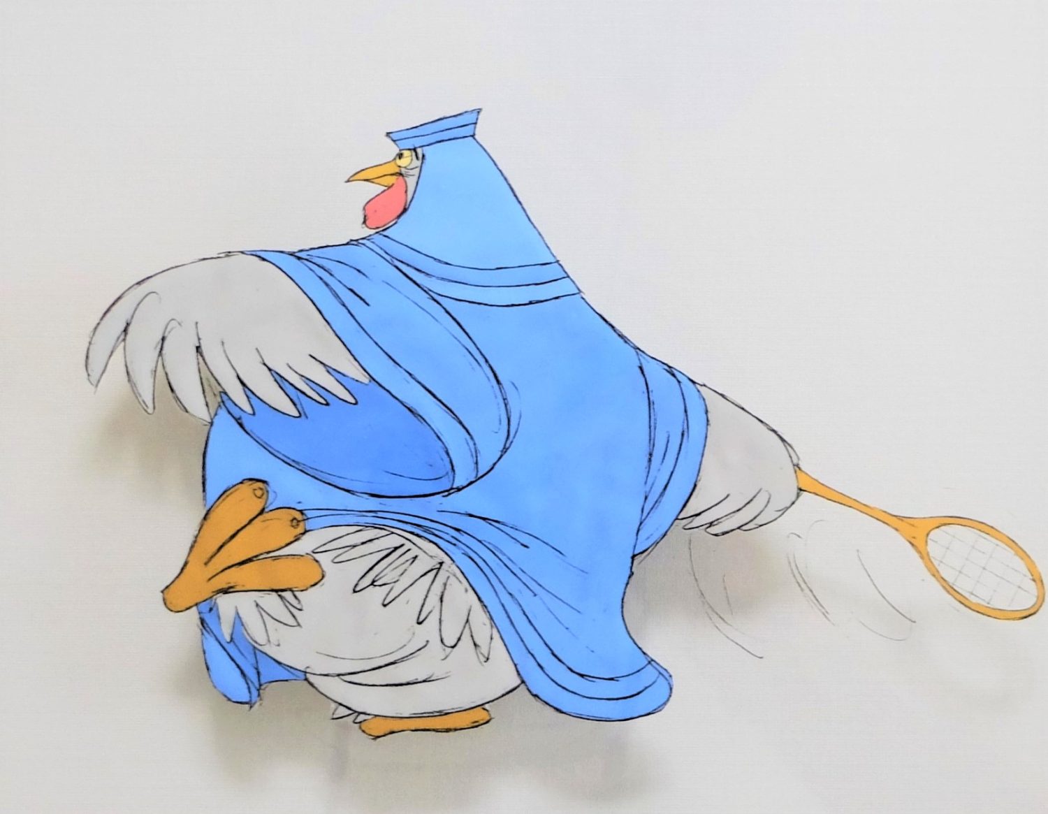 Walt Disney, cellulo d'animation, Robin des bois 1972 - galerie jungmann